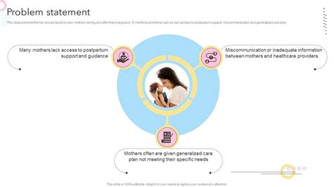 Problem Statement Maternity Support Platform Pitch Deck
