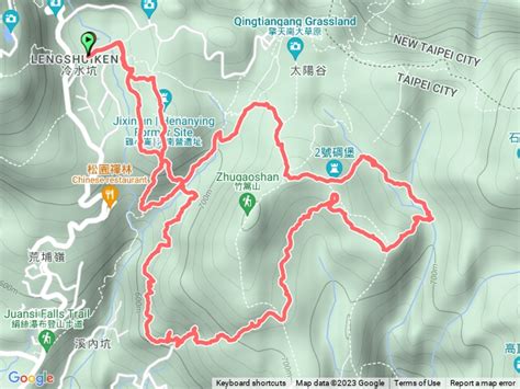 ft 藍天隊 竹篙山山腰古道 健行筆記