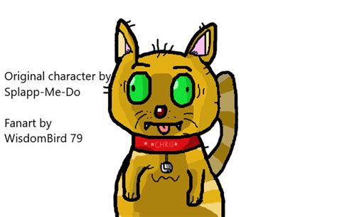 The Impossible Quiz Chris The Cat Fanart By Justforonecommentgrr On