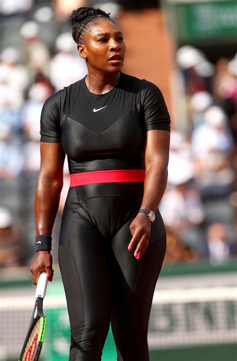 Serena Williams Black Suit