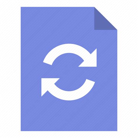 Document File Sync Icon Download On Iconfinder