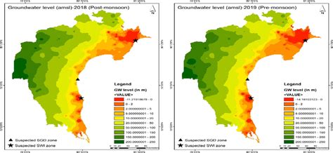 Indications Of Coastal Groundwater Dynamics Using Archival Database Download Scientific Diagram