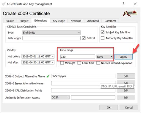 Ca Signed Vcenter Certificate From Xca