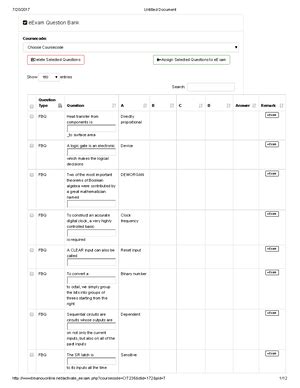 Solved The Efficiency Attributes Are Used To Analyse The Performance
