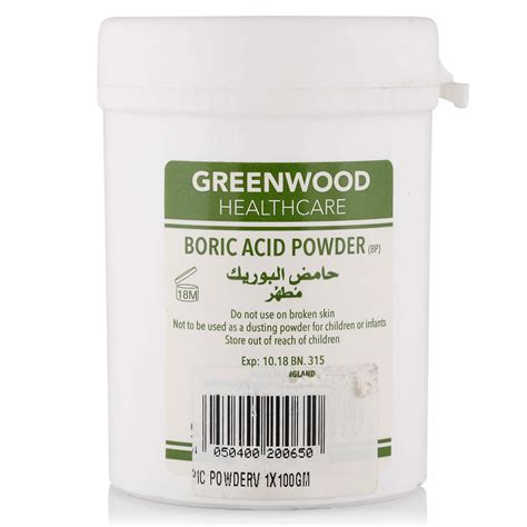 Healthcare Boric Acid Powder 100 Gm Price In Uae Amazon Ae Uae Kanbkam