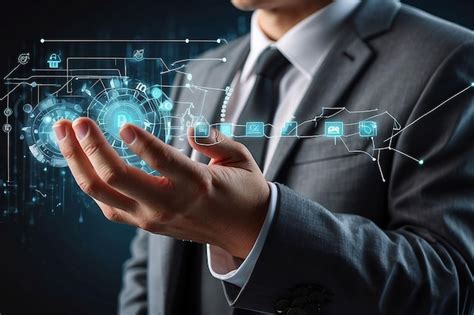 Efficient Document Management Leveraging Digital Solutions Premium Ai Generated Image