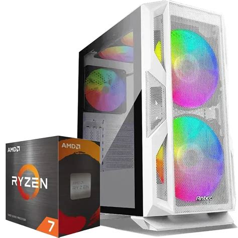Pc Gamer Amd Ryzen 7 5800x Rtx 4070 32gb Ram 512gb Ssd Pcie 4 0 Wi Fi 29679 Centrale Cl