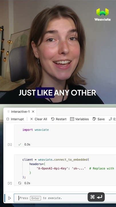 How To Set Up Weaviate Embedded With Python Youtube