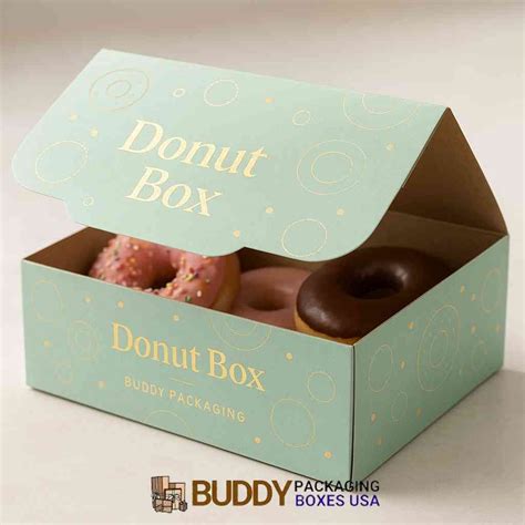 Custom Donut Boxes Usa Wholesale Bakery Packaging