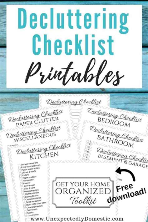 declutter your home checklist 135 things to get rid of to organize