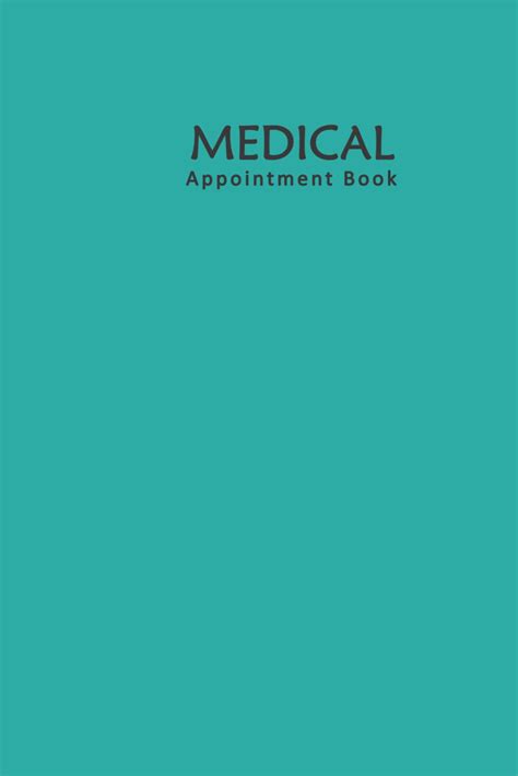Medical Appointment Book Medical Book Store Uae