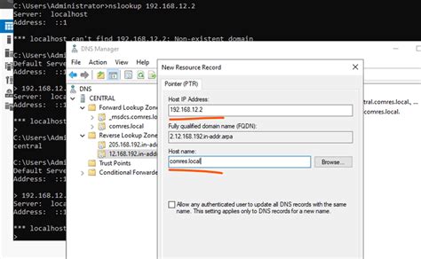 Dns Reverse Zone Linux Administrator System Administrator It