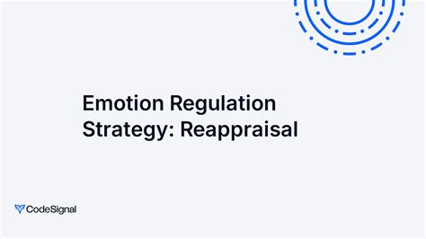 Emotion Regulation Strategy Reappraisal Codesignal Learn