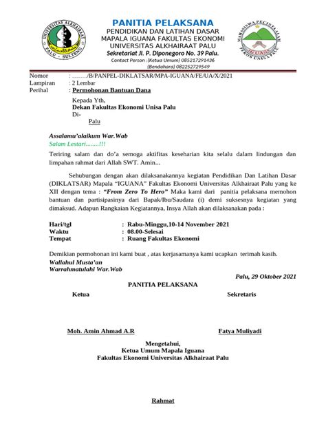 Proposal Diklatsar Mpa Iguana Pdf