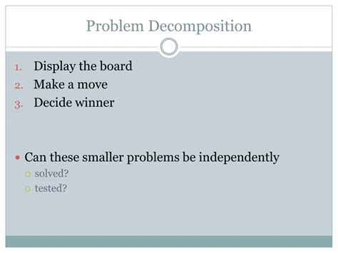 Ppt Problem Decomposition And Abstraction Powerpoint Presentation Free Download Id2140021