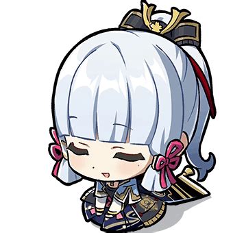Kamisato Ayaka Genshin Impact Sticker Kamisato Ayaka Genshin Impact