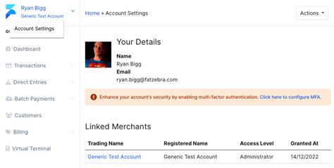 Multi Factor Authentication