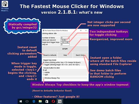 Autoclicker Ekran Görüntüsü Gezginler