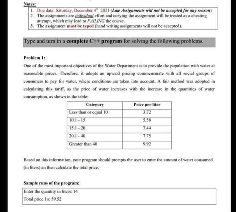 Solved Notes 1 Due Date Saturday December 4 2021 Late