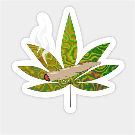 Weed Joint 420 Weed Sticker Teepublic