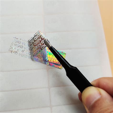 Warranty Seal Sticker Disposable Sticker Customized Invalid Torn
