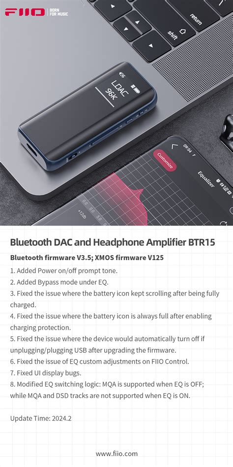 Fiio The New Xmos Firmware V125 And Bluetooth Firmware Facebook