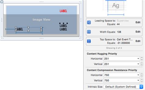 objective c ios layout position depending on screen size issue