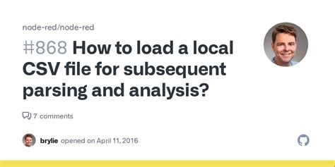 How To Load A Local Csv File For Subsequent Parsing And Analysis