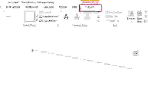 Draw A Line In MS Word Simple Methods