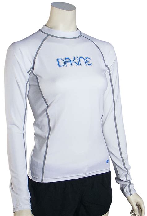 Dakine Drift Ls Womens Rash Guard White For Sale At