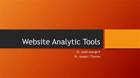 Website Analytic Toolspptx
