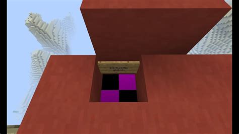 Minecraft 14w10b Glitch Get A Black And Purple Block Using Setblock Youtube