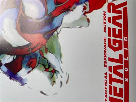 Metal Gear Solid Poster Etsy