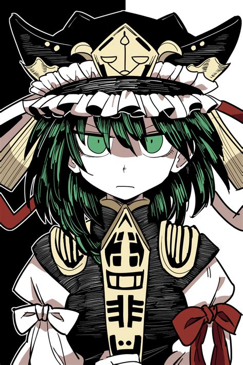 Shiki Eiki Touhou Drawn By Bollzzalguy Danbooru