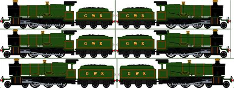 Gwr Medium 4 6 0s By Swiftwin4ds On Deviantart