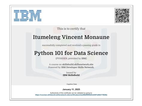 Datascience Python Ibmskillsbuild Continuouslearning Itumeleng