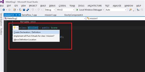 Creating Cpp Files From H Files Visual Studio Stack Overflow