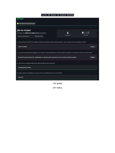 Curso De Base De Datos Nosql Pdf