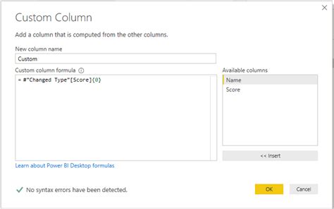 Solved Power Query M Create New Column With Value From Microsoft Fabric Community
