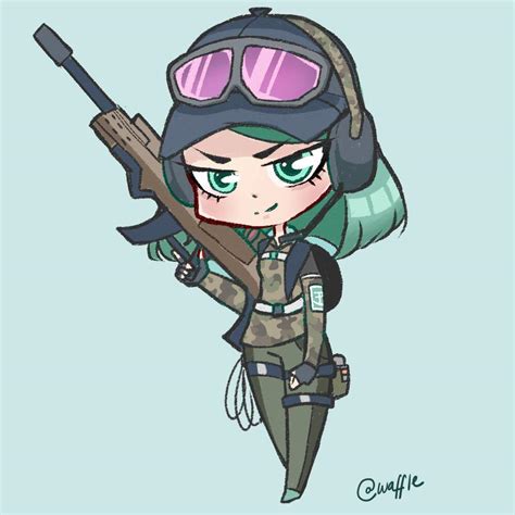 Chibi Ela Rainbow Six Siege Amino