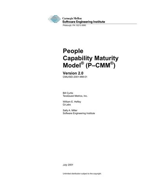 Pdf People Capability Maturity Model Cmmi Dokumen Tips