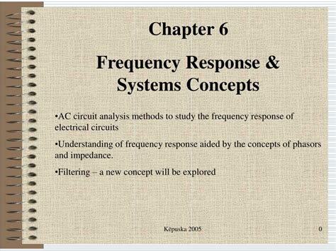 PPT Chapter 6 Frequency Response Systems Concepts PowerPoint Presentation ID 5845186