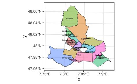 Data Analysis Spatial Data In R