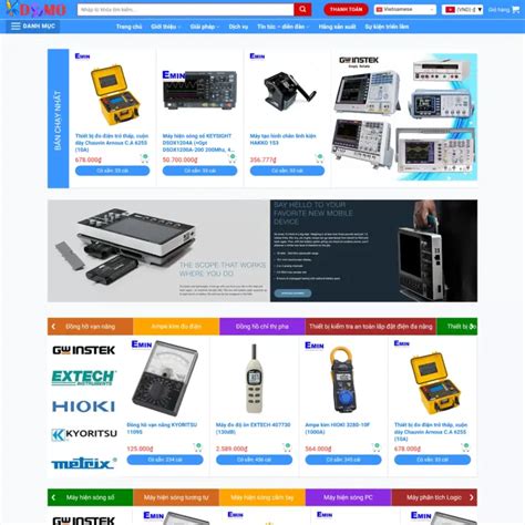 Source Code Mẫu Website Bán Thiết Bị Công Nghiệp Chuẩn đẹp 2025 Themevip Source Code Mẫu