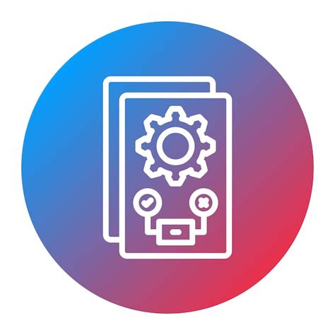 Premium Vector Test Configuration Icon Vector Image Can Be Used For Software Testing