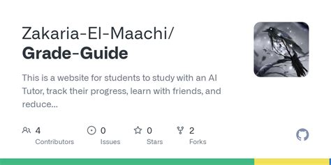 GitHub Zakaria El Maachi Grade Guide