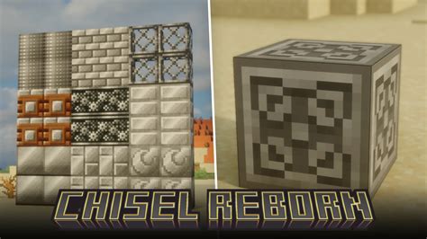 Chisel Reborn Mod For Minecraft [1 21 4][1 20 1][1 19 2][1 18 2][1 17 1]