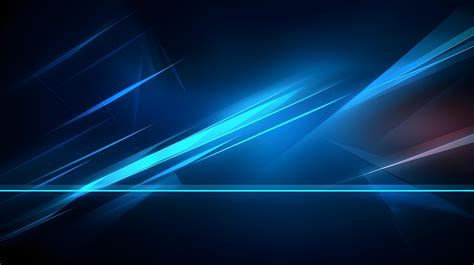 Abstract Futuristic Background With Glowing Blue Light Effect High Speed Hi Tech Abstract