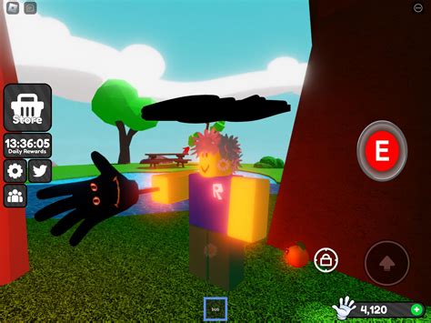 Hey Guys I Got This Glove With This Funny Looking Face Its A New Glove That I Got But I