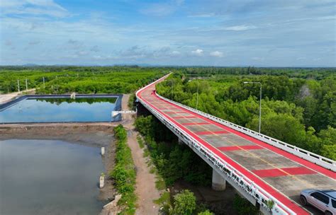 กรมทางหลวงชนบท ชวนเช็คอินชมความงามสะพาน บนถนนเฉลิมบูรพาชลทิต จ ระยอง จ จันทบุรี
